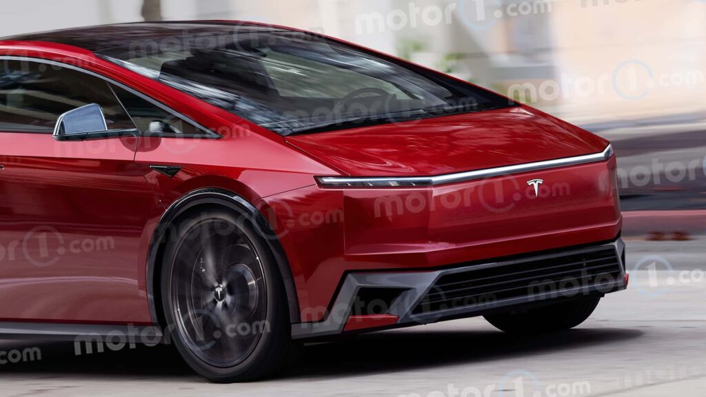 Bud på Tesla Model 2 designet