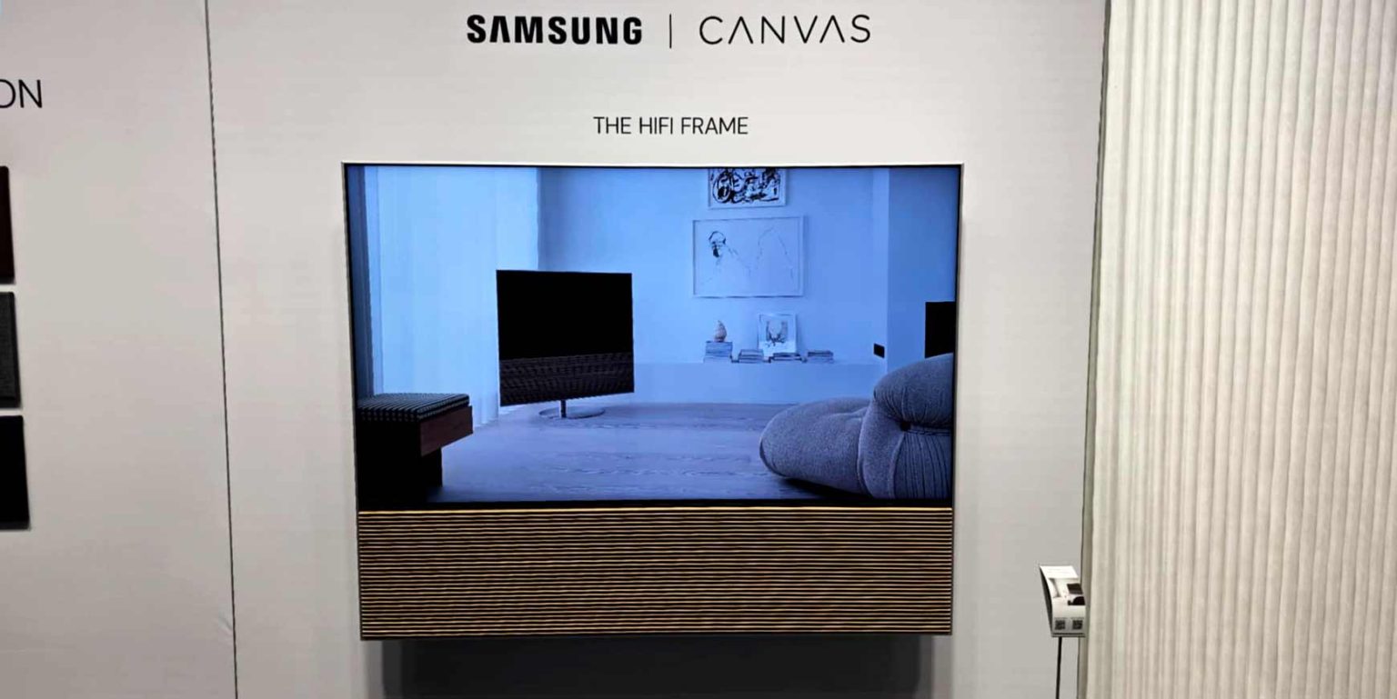 Danske Canvas laver samarbejde med Samsung om "The HiFi Frame"